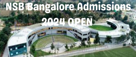 NSB Bangalore Admissions 2024 OPEN